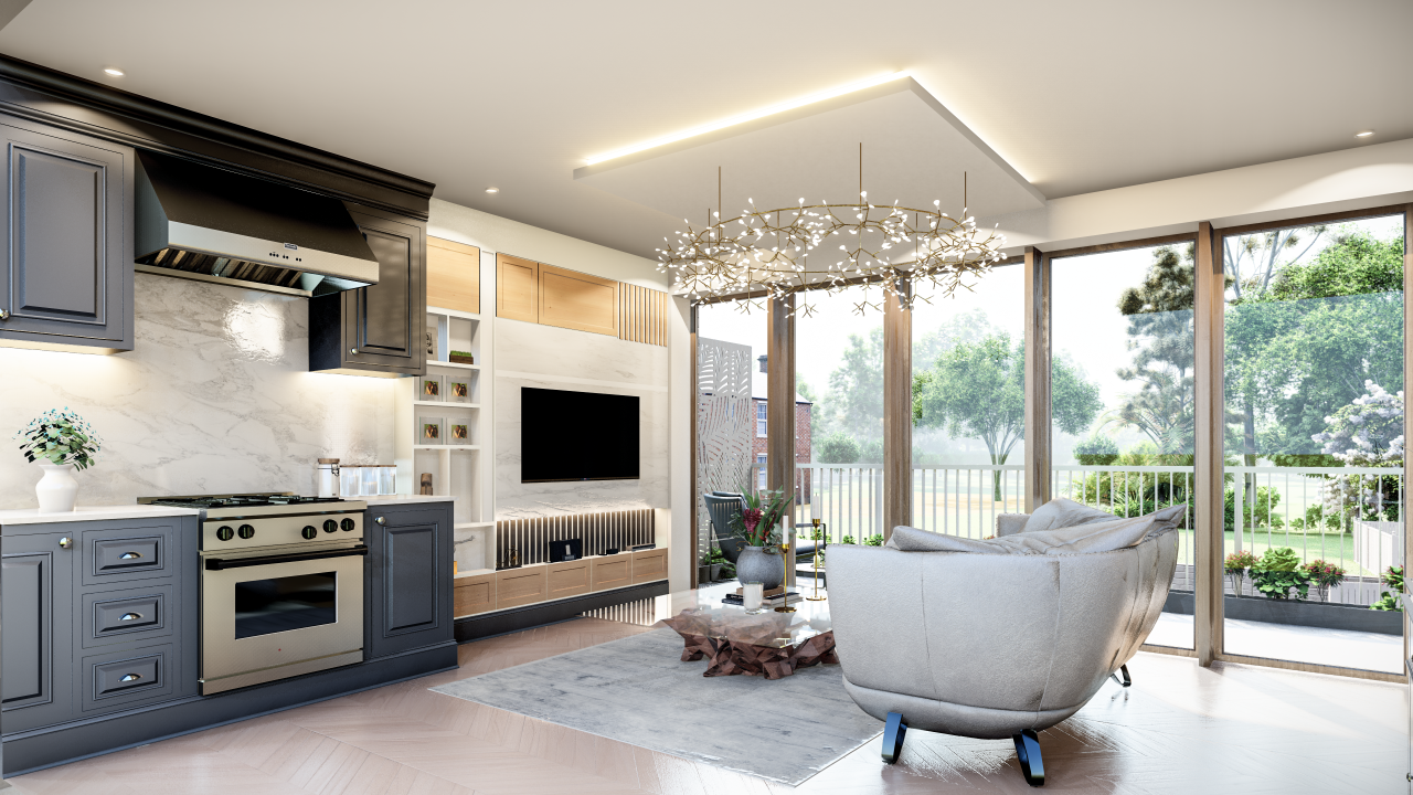 Home Visuals 3D visualisation service, 3d visuals from 2D floor plans